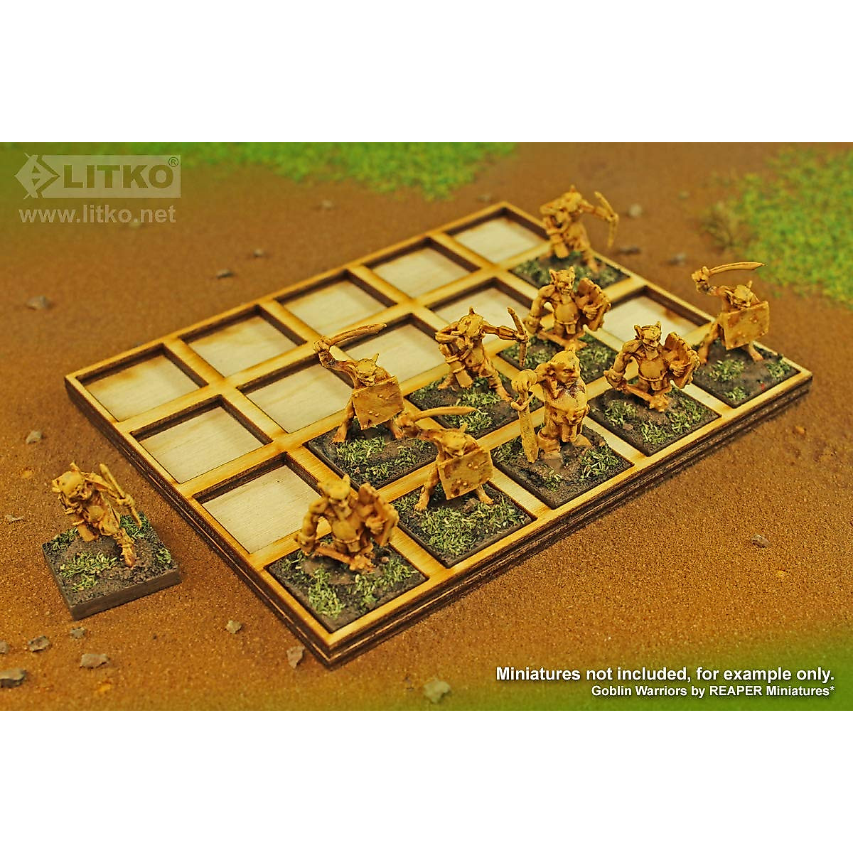 LITKO Formation Trays | Compatible with Oathmark (20mm Square Bases, 5x4)