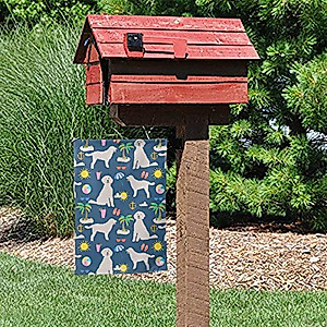 AnleyGardeflagsU Golden doodle Dog Beach Puppy Classic Garden Flag for Garden Decorations Party Supplies