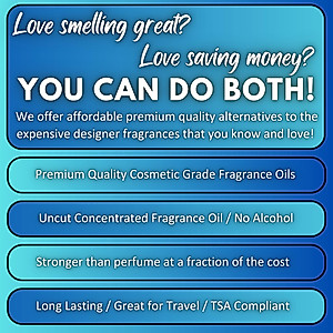 NKR Fragrance - Perfume and Cologne Oil for Women and Men - Designer Type - Our Version Of (K Cole - Reaction - him)