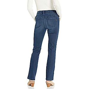 Vintage America Blues womens F'ab Body Sculpt Straight Leg Denim Jeans, Beverly, 8 US