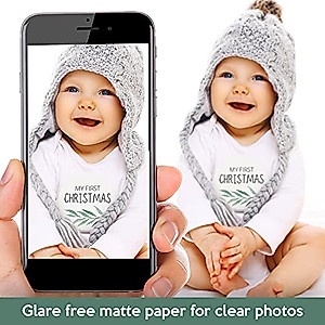 Baby Monthly Stickers | Greenery Botanical Baby Milestone Stickers | Boho Newborn Boy or Girl Stickers | Eucalyptus Month Stickers for Baby Boy | Gender Neutral | Unisex Sage Green Newborn Monthly Milestones (Set of 25)