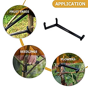 Angoily 20 Pcs Branch Press Bondai Tree Support Plant Stem Training Clips Trees Plants Branch Bend Plants Training Tools Plants Modelling Clips Branch and Limb Spreaders Bonsai Fixture