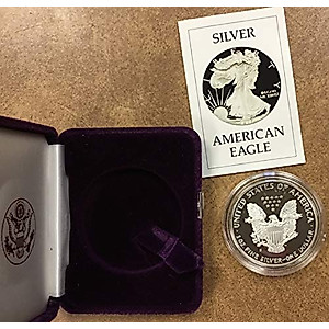 1986 S American Silver Eagle $1 Proof US Mint