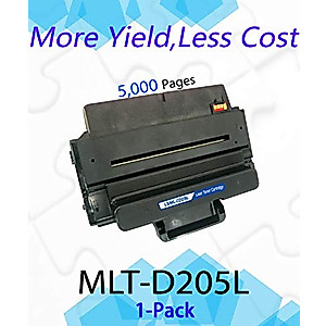 (1-Pack) Compatible MLT-D205L D205L Toner Cartridge 205L Used for Samsung ML-3712ND SCX-4833 SCX-4835FD SCX-4835FR SCX-5639FR SCX-5739FW ML-3310 ML-3312ND ML-3710 ML-3712DW Printer, by EasyPrint