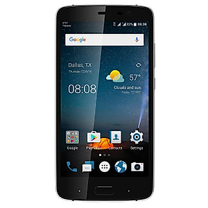 ZTE Blade V8 Pro (32GB) 5.5" FHD Display, Dual 13MP Camera's, Dual SIM 4G LTE GSM Factory Unlocked Phone (US Warranty) - Black Diamond