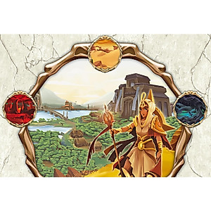 Capstone Games Terra Nova - Simplified Version of Terra Mystica Board Game, Capstone Games, Ages 14+