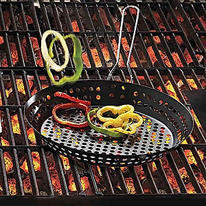 Just Grillin' Round Nonstick 12-Inch Grill Skillet
