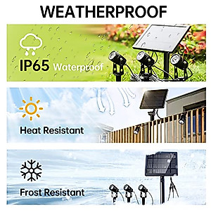 Arclight Solar Christmas Spot Lights RGB Colored Aluminum Outdoor Landscape Spotlights IP65 Waterproof Colorful LED Lighting Decorations for Garden Yard Patio Pathway House