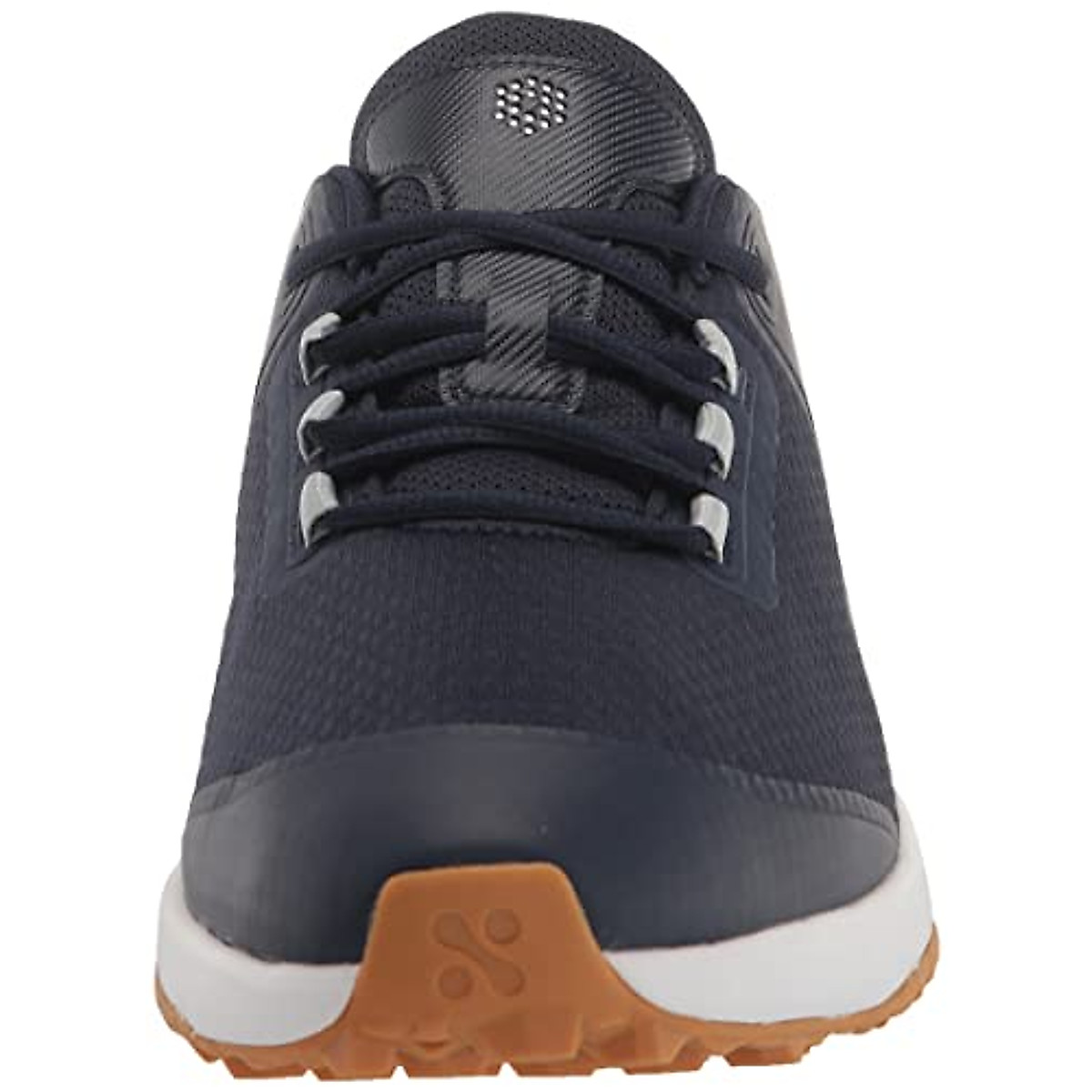 PUMA GOLF Men's Fusion Grip Extra Wide Golf Shoe, Puma Navy-Puma Silver-Quiet Shade, 13