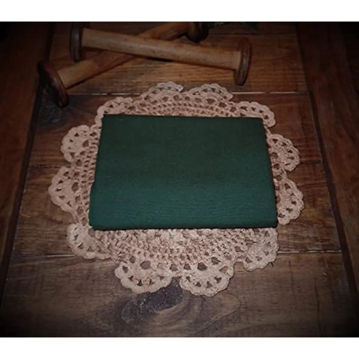 Primitive Homespun Fabric~Christmas Spruce~Farmhouse Rustic Fabric~ (Strips (50) 1" x 18") (Jelly Roll (15) 2.5” x 44”)