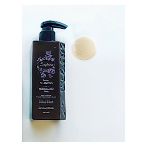 Saphira Divine Curls Shampoo for Curly, Wavy and Multi-Textured Hair, Sulfate-Free, Paraben-Free, Deeply Cleanses, Restores and Hydrates Curls, 8.5 Ounce