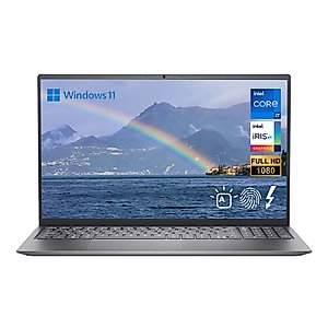 [Win 11 Home] 2021 Newest Dell Inspiron 5510 15.6" FHD Laptop, Intel Core i7-11370H, 16GB RAM, 512GB PCIe SSD, Thunderbolt 4, HDMI, Webcam, Fingerprint Reader, Wi-Fi 6, Backlit Keyboard, Silver