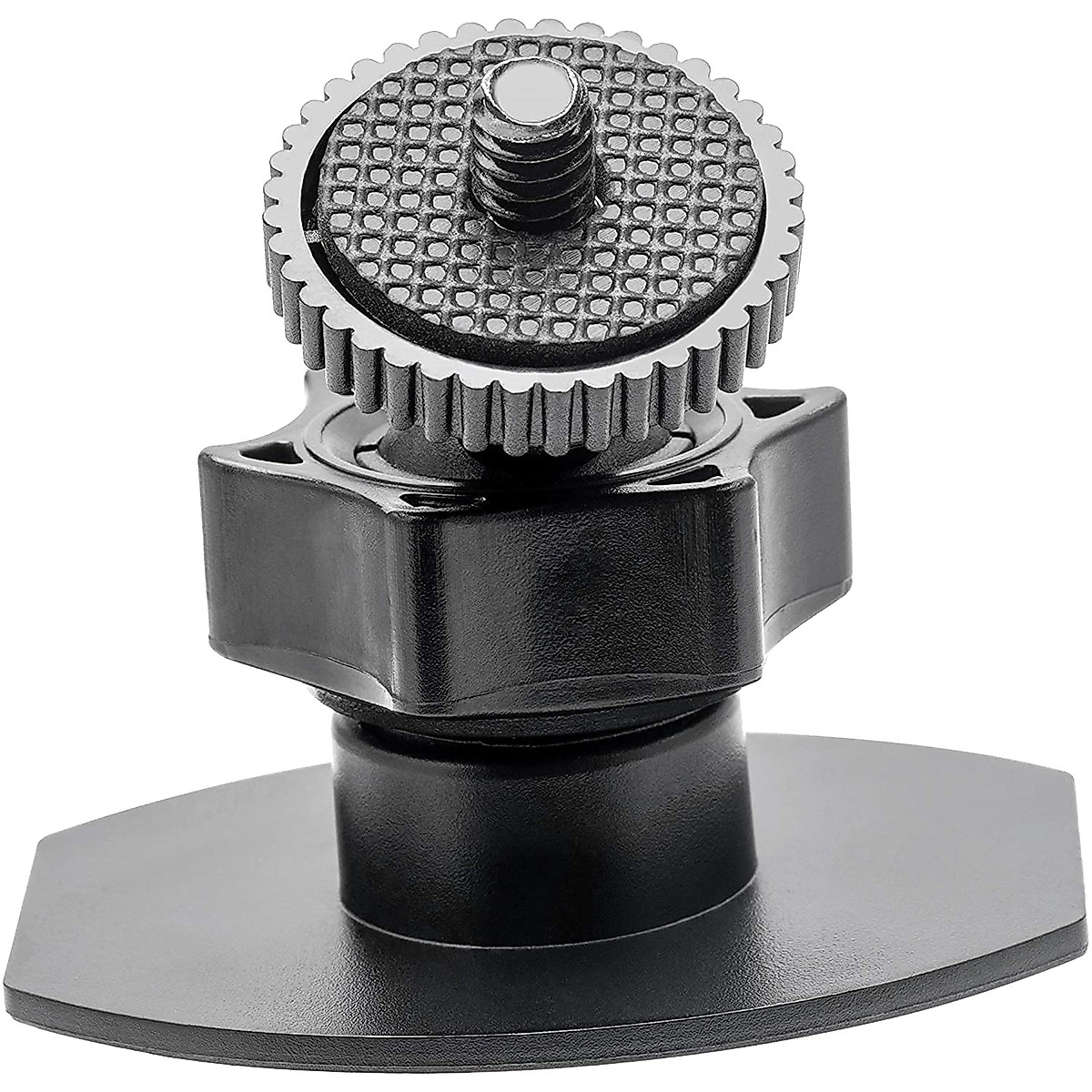 Drill Free Wall Mount 1/4 Screw Mini Tripod Stand Holder for Valve Index/HTC Vive/Vive PRO Base Station-Equipped with Strong Double- Sided Adhesive