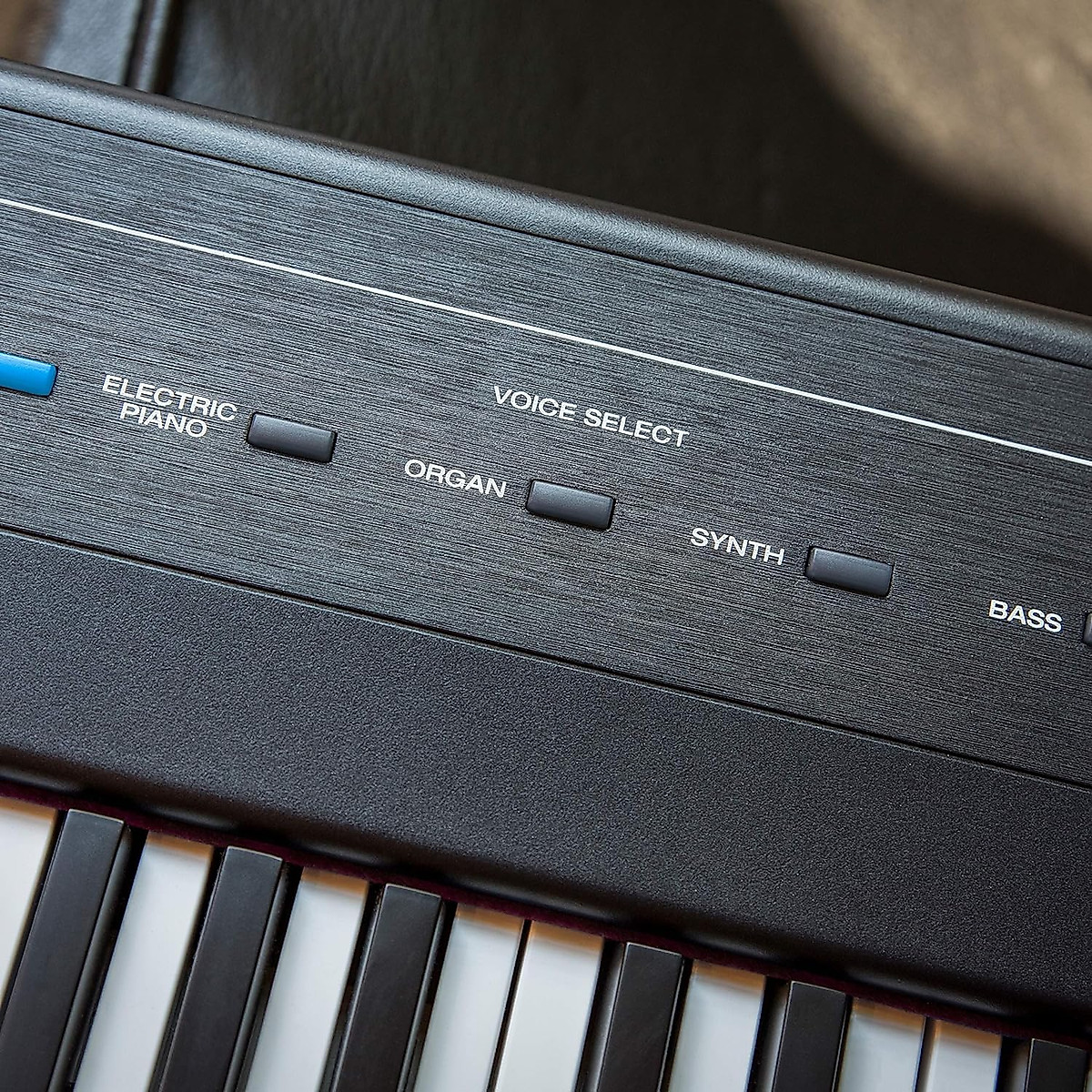 Alesis Recital – 88 Key Digital Piano Keyboard with Semi Weighted Keys, 2x20W Speakers, 5 Voices, Split, Layer and Lesson Mode, FX and Piano Lessons