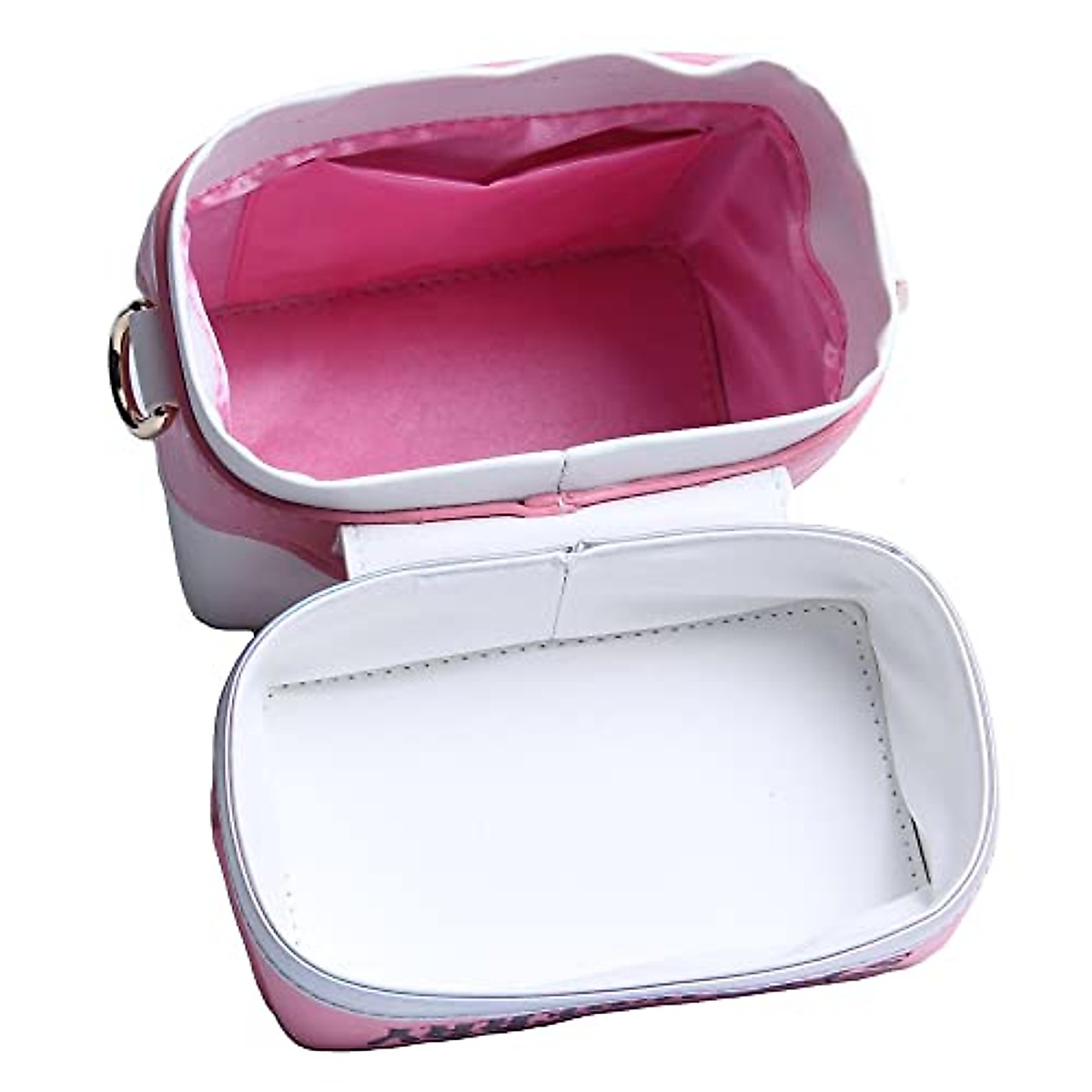 JIANEEXSQ Women Cute Strawberry Milk Box Cross Body Purse Bag Cellphone Shoulder Bags Handbag Card Holder Wallet Purse (strawberry)