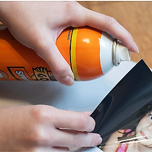 Gorilla Heavy Duty Spray Adhesive, Multipurpose and Repositionable, 11 Ounce, Clear (Pack of 2)