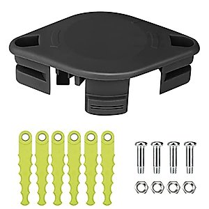 THTEN ACFHRL2 Weed Eater Bladed Head Compatible with Ryobi 18V, 24V, and 40V String Trimmers, Fits for RY40210, RY40210A, ACFHRL2 with 6 Replacement Blades