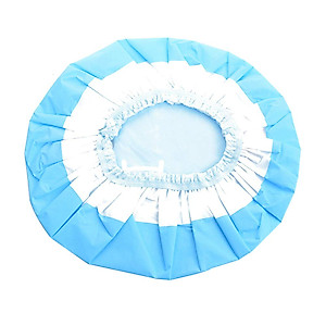 Aysekone 5 Pieces Cartoon Animals Waterproof Elastic PEVA Shower Caps Bath Caps Bathing Bathroom Hats Bathroom Accessories for Women and Girls