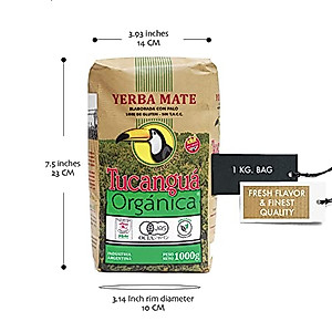Tucanguá Organic Yerba Mate Loose Leaf Tea Traditional South American Tea Drink 2.2 lb 1 kg