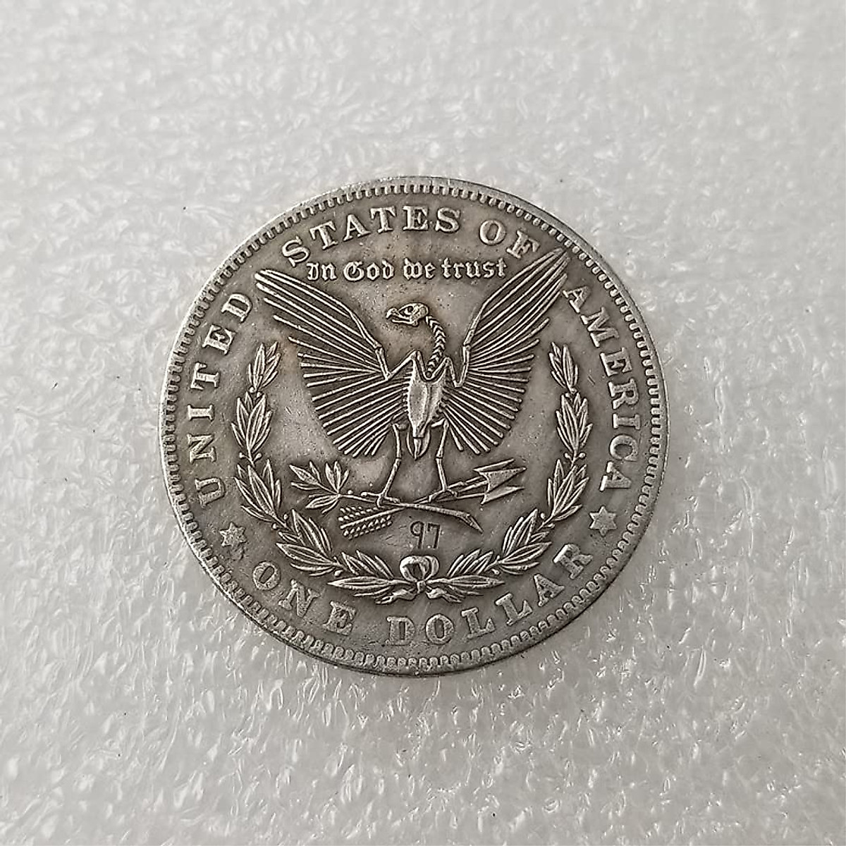 Kocreat Copy 1902 Gorgon Medusa Hobo Coin-Replica Morgan Dollar Coin Art Souvenir Coin Challenge Coin Lucky Coin, Silver