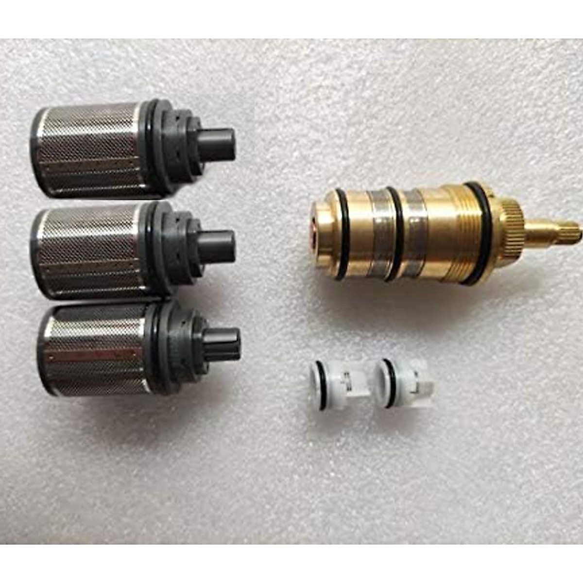 Push Button Diverter Shower Faucet Cartridge Replacement, Button Valve Temp. Cartridge, Check-valves, Button Cartridges Spare Parts for Enga Shower Body
