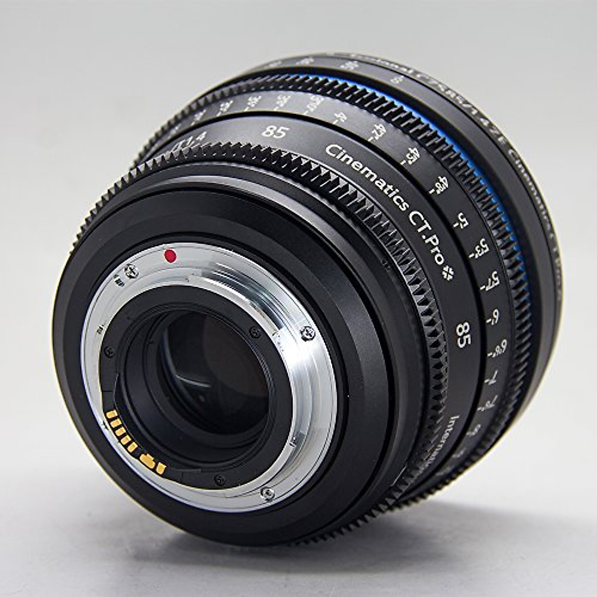 Cinematics Cine Lens Carl Zeiss ZE 85mm F1.4 Manual iris for Canon EF Mount