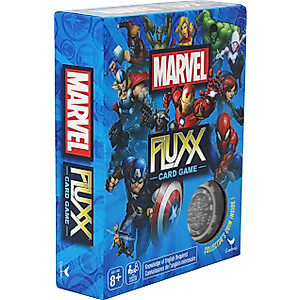 Marvel Fluxx Card Game with Collector's Coin