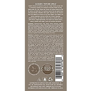 SURFACE Hair Awaken Finishing Spray, Thicken, Rejuvenate And Revitalize With A Firm Hold, Vegan And Paraben Free, 10 Fl. Oz.