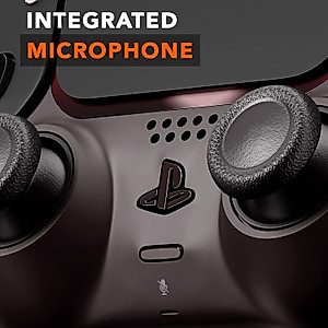 Custom Wireless UN-MODDED PRO Controller compatible with PS5 Exclusive Unique Design (Black/Gold)