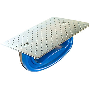 SPARTA 4071200 Plastic Grill Pad Holder, 5.5 X 4 Inches, Blue
