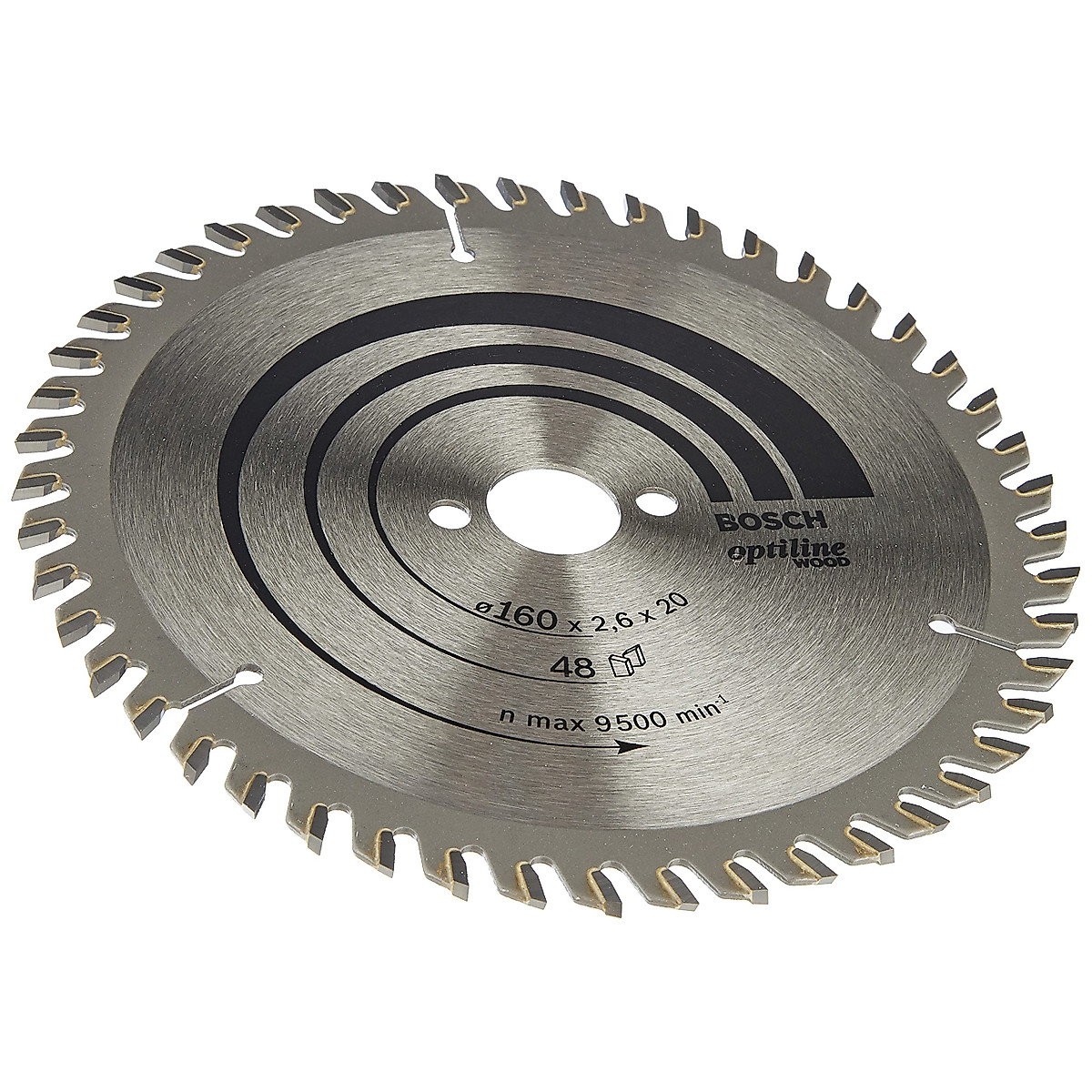 Bosch 2608640732 OPWOH 6.3" x 20mm 48T Circular saw blade Top Precision