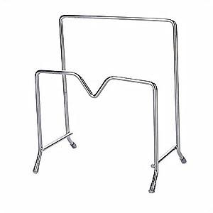 Stainless Iron Cutting Board Holder Wire Stand Organizer Pot Lid Rack Organizer fit for Kitchen Cabinet Rack Storage