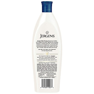 Jergens Skin Firming Body Lotion for Dry to Extra Dry Skin, Skin Tightening Cream with Collagen and Elastin, Dermatologist Tested, Hydralucence Blend Formula, 8 Oz, Pack of 2