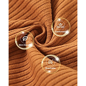 YUEMION Baby Boy Clothes 3 6 Months Newborn Infant Boy Outfits 2Pcs Stripe Top Romper Pants Set Overalls Toddler Boy Clothes(Brown, 3-6 Months)