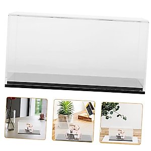 Cabilock Box Display case Toys Clear Display Container Handicrafts Storage Case Action Figure Protective Case Handicraft Case Handicrafts Case Figure Case Model Case Acrylic Jewelry Statue