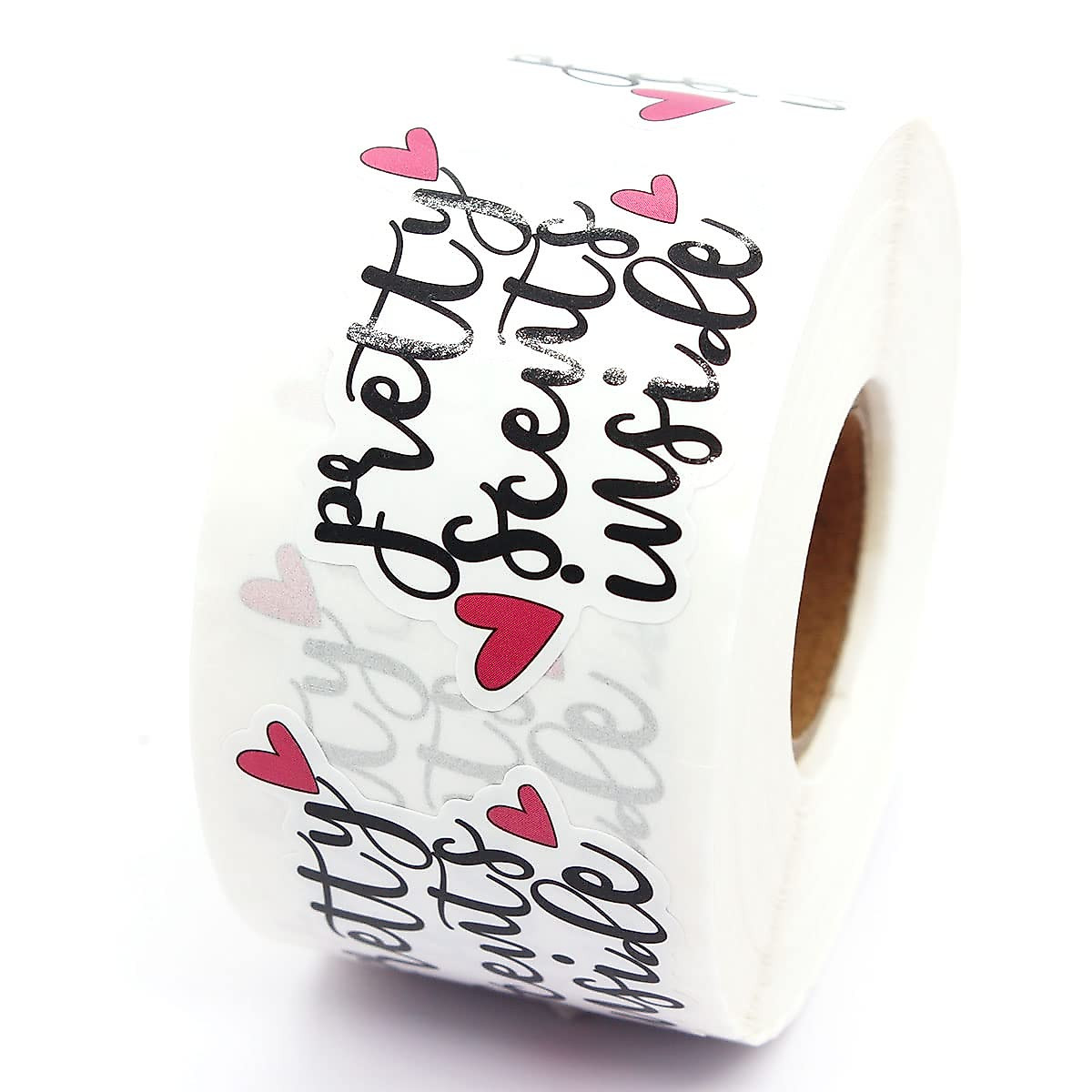 Littlefa 1.5” Pretty Scents Inside Stickers,Thank You Stickers,Bakeries Stickers,Handmade Stickers,Small Business Stickers, Envelopes Stickers, Gift Bags Packaging 500 PCS