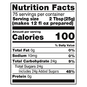 Lipton Iced Tea Mix, Lemon, Makes 28 Quarts (Pack of 2)