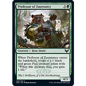 MAGIC: The Gathering - Professor of Zoomancy (140) - Foil - Strixhaven: School of Mages