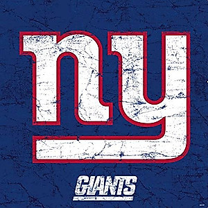 Skinit Decal Gaming Skin Compatible with PS4 Pro Console and Controller Bundle - Officially Licensed NFL New York Giants Distressed Design