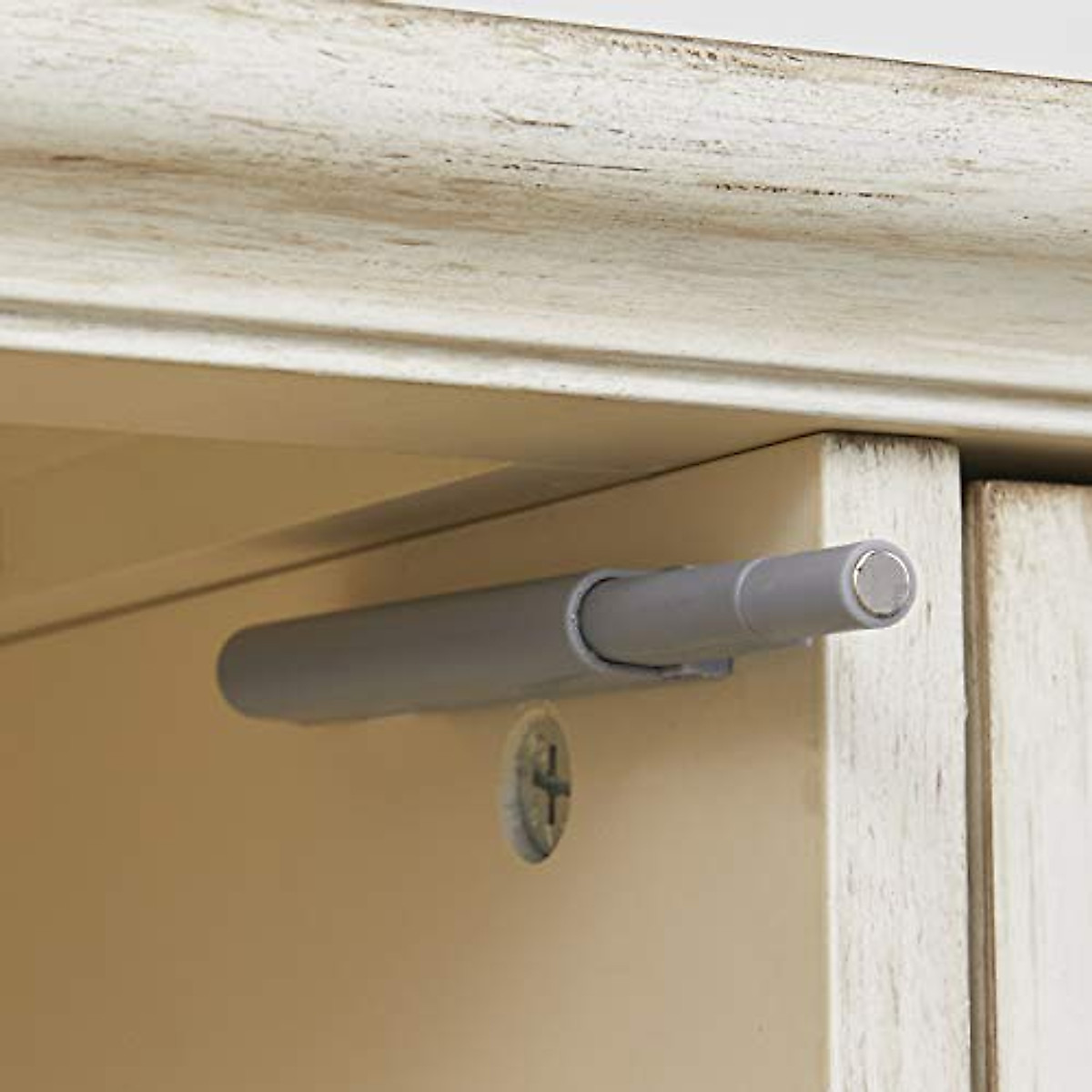 Target Marketing Systems Reflections Buffet/Console with Mirror, White