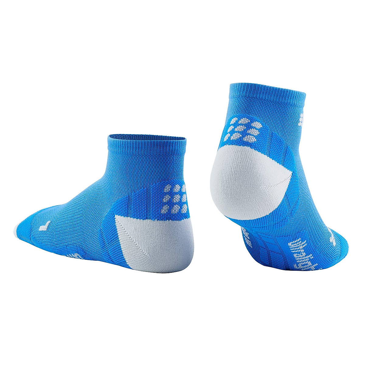 CEP ultralight low-cut socks, electric blue/light grey, women II