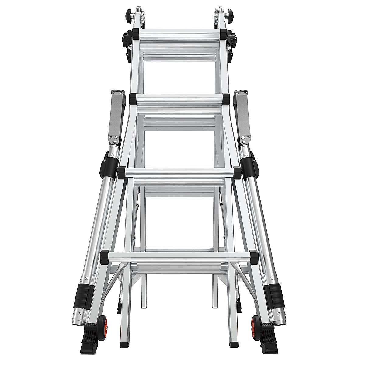 Little Giant Ladders, Epic, M17, 17 foot, Multi-Position Ladder, Aluminum, Type 1A, 300 lbs weight rating, (16817-818)