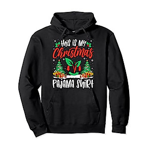 Composting Xmas Pajama Shirt Composting Christmas Holiday Pullover Hoodie