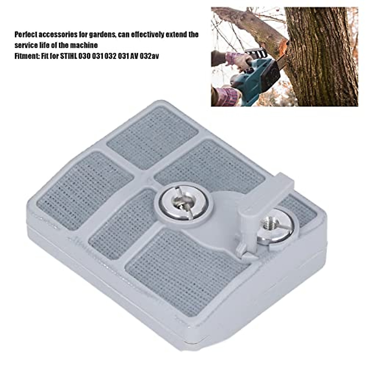 Haofy Chain Saw Filter, Garden Chainsaw Accessories, Air Filter Garden Chainsaw Filter Replacement for STIHL 030 031 032 031 AV 032av 1113 120 1603