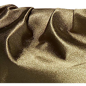 The Drop Women's @lucyswhims Satin Knotted Handle Bag, Capers, One Size