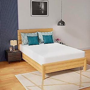 10 Inch Memory Foam Mattress Full Mattress Wave Comfort Foam Mattress CertiPUR-US Certified,Removable Soft Cover, mattresses for Bed Frame, Bunk Bed, Trundle, Daybed,White