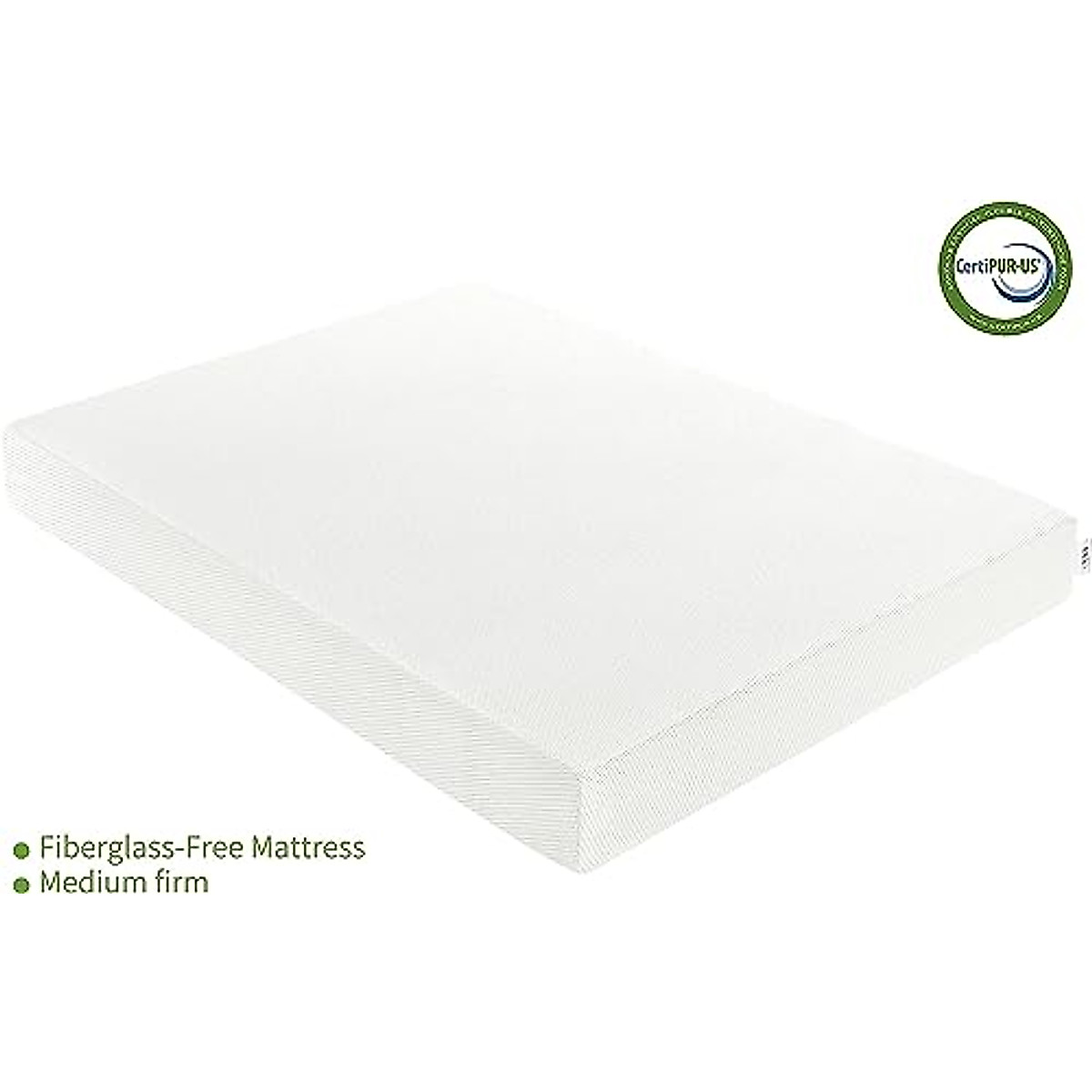 Hbaid Twin Mattress, 5 Inch Green Tea Cooling Gel Memory Foam Mattress in a Box Medium Firm Twin Bed Mattress for Bunk Bed, Trundle Bed, Pressure Relief, CertiPUR-US Certified