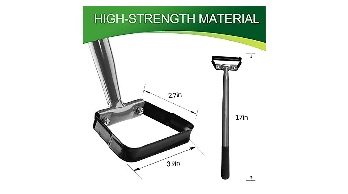 Walensee Mini Action Hoe for Weeding Stirrup Hoe Tools for Garden Hula ...