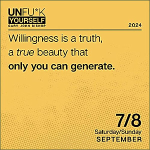 Unfu*k Yourself 2024 Day-to-Day Calendar: Get Out of Your Head and Into Your Life