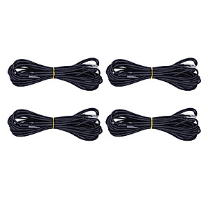 ccHuDE 4 Pcs Sun Loungers Elastic Cords Zero Gravity Chair Replacement Cord Garden Chairs Repair Ropes Outdoor Recliners Rope Chair Repair Cord Ties Kit
